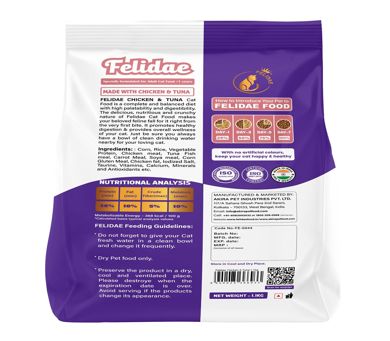 AKIRA PET FOOD | Product Detail