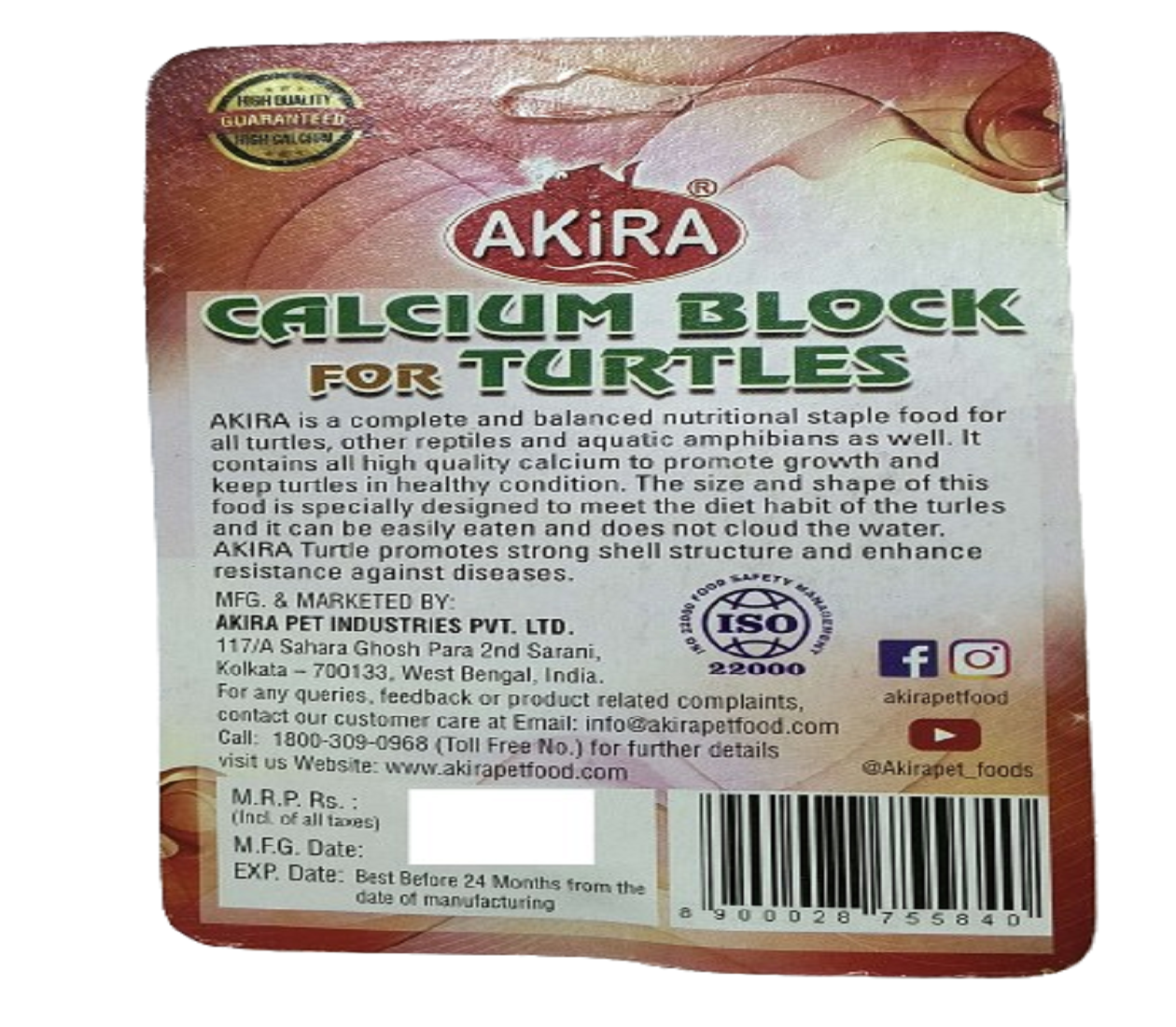 AKIRA PET FOOD | Product Detail