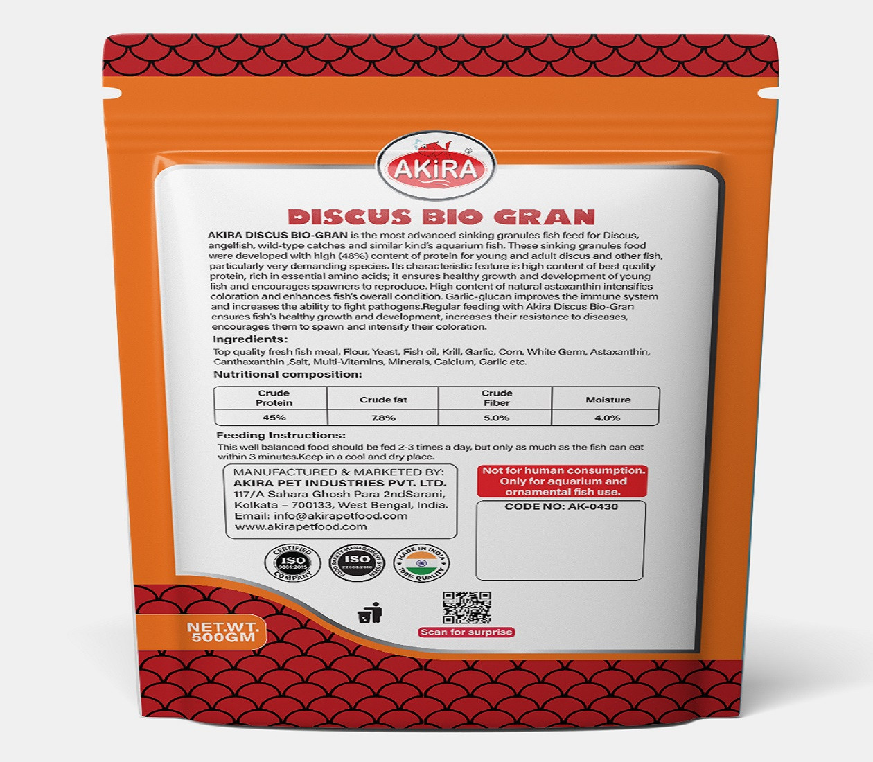 AKIRA PET FOOD | Product Detail