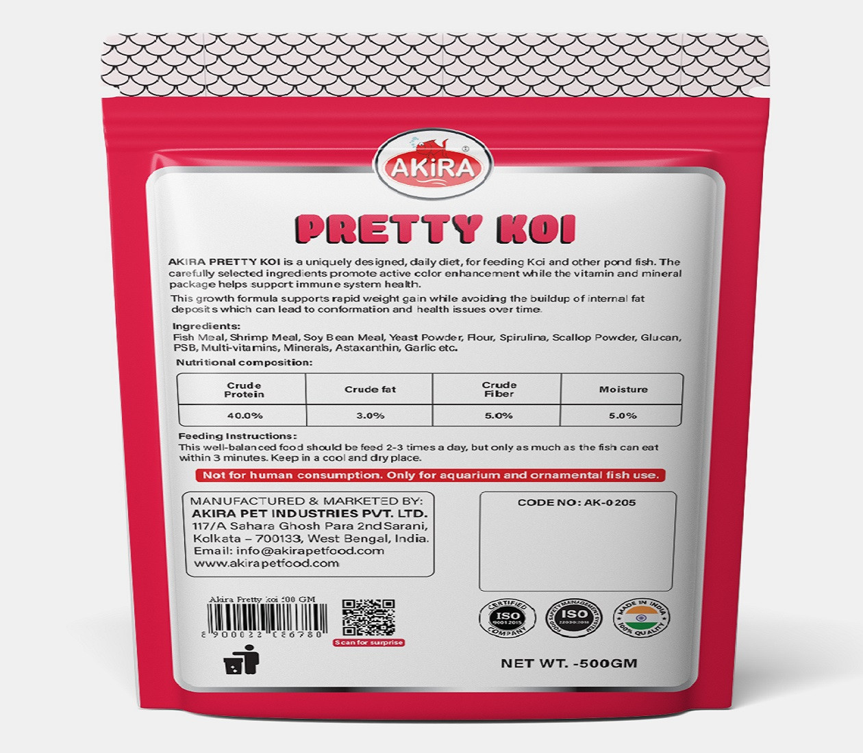AKIRA PET FOOD | Product Detail